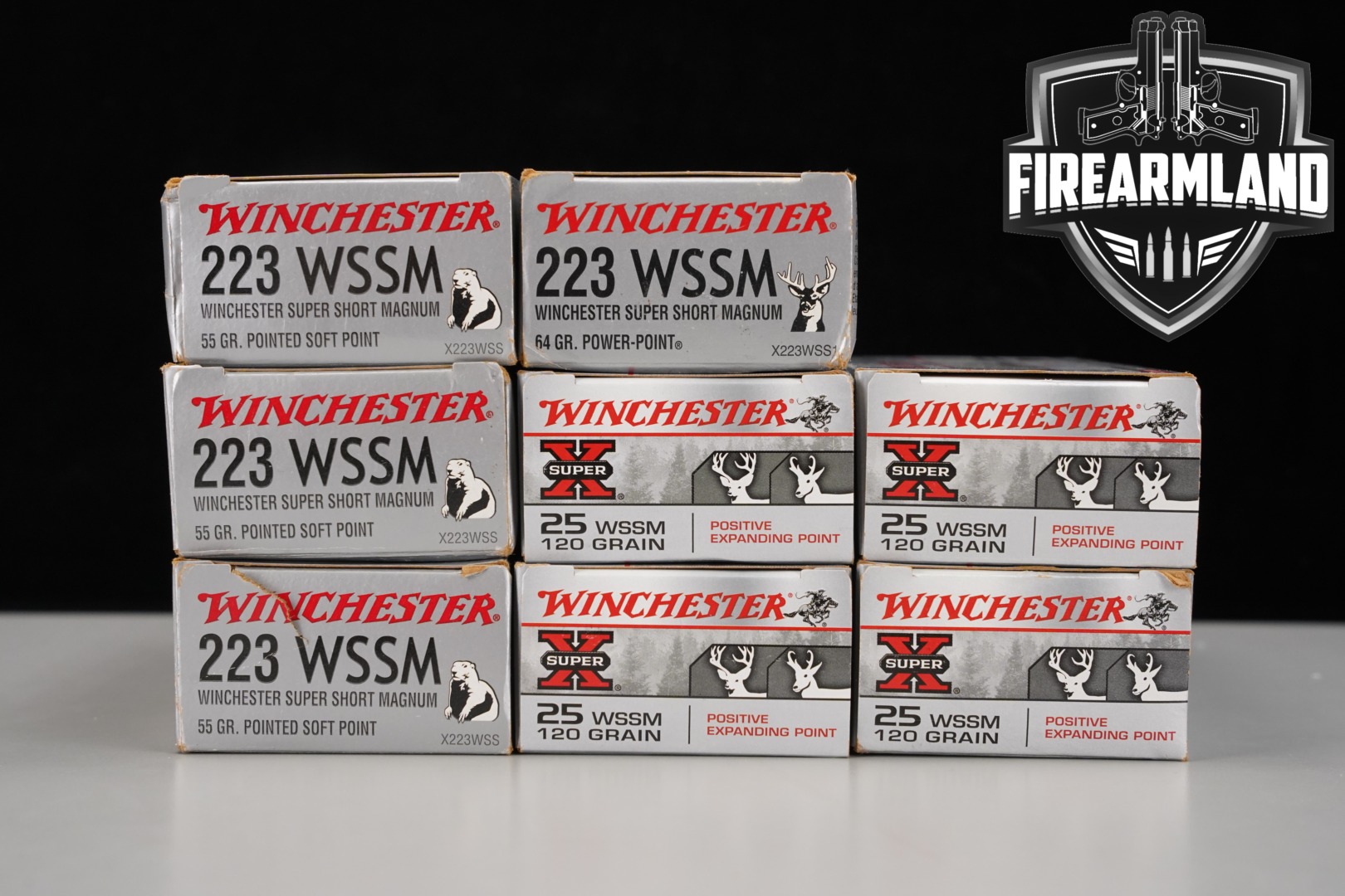 160 RDS! 223 WSSM Ammo - Rifle Ammo at GunBroker.com : 1139979488