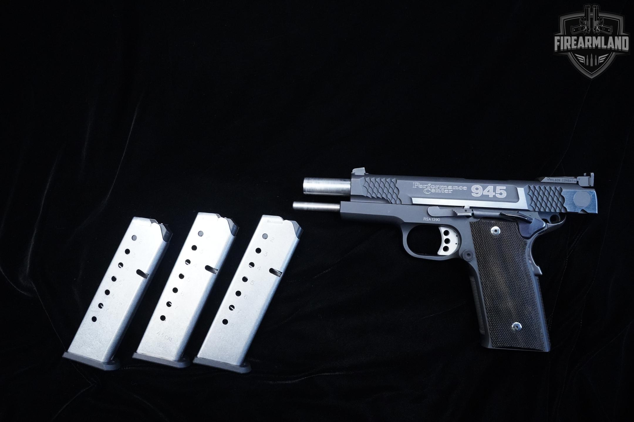 Smith & Wesson (S&W) Model 945-1 Performance Center 45 ACP 5" S&W 945-1 ...