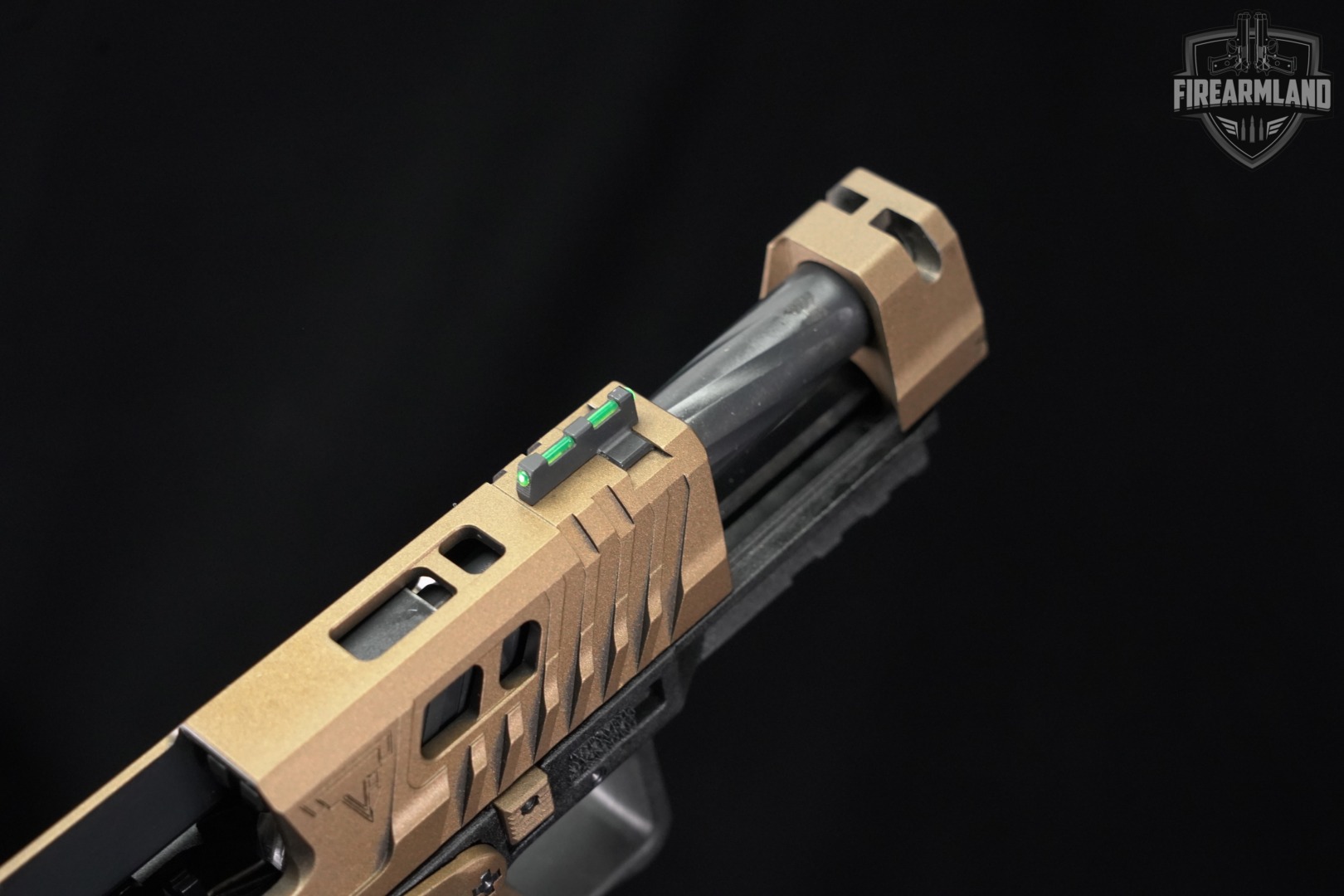 TARAN Tactical Canik TTI Combat 9mm 4.6" TTI Bronze +2 MAGS & ORIG CASE ...
