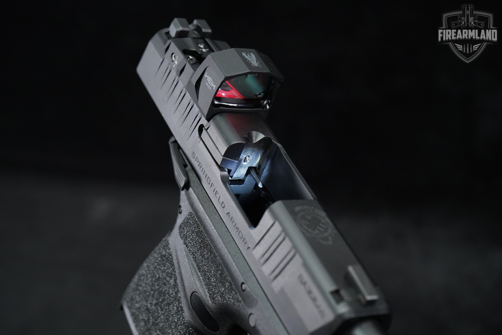 Springfield Armory Hellcat RDP HEX Wasp 9mm 4" CCW +5 MAGS & OPTIC ...