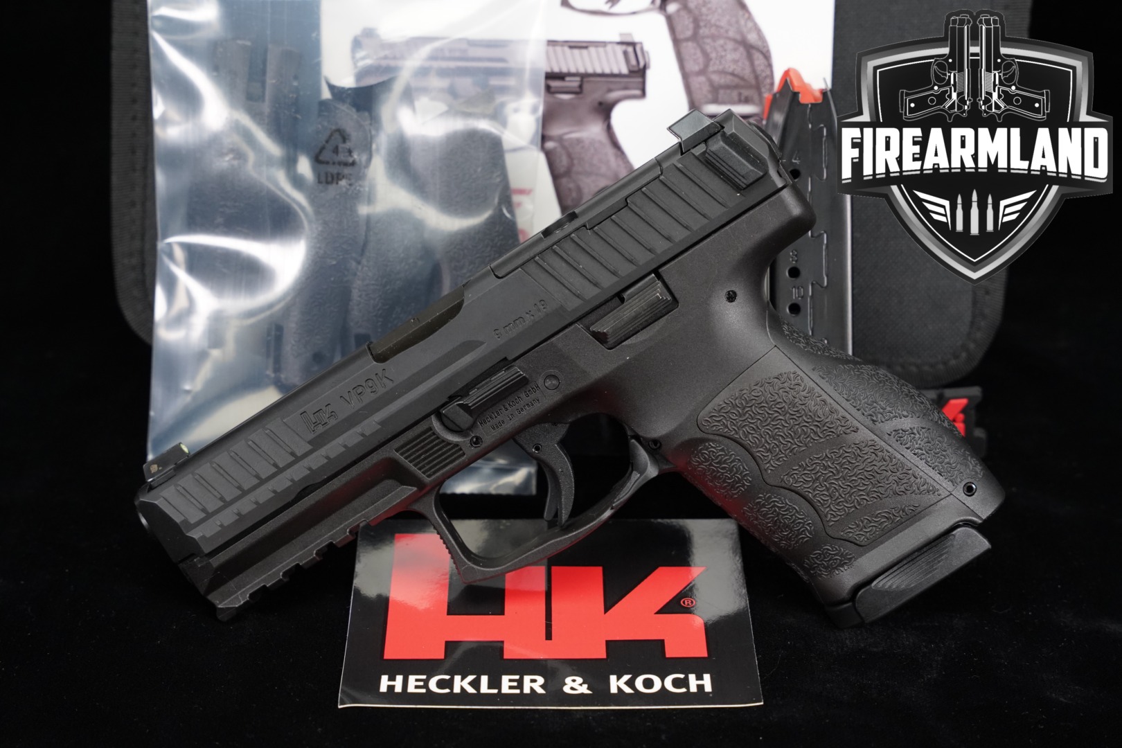Heckler & Koch H&K H-K VP9K A1 Series OR 4" VP 9 Pistol +2MAGS & ORIG ...