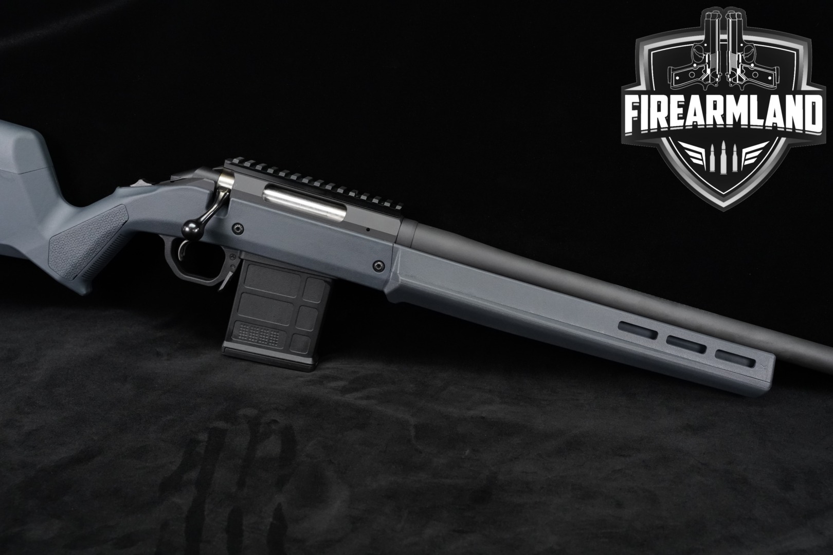 Ruger AMERICAN RIFLE Hunter 308 Winchester 20" Black & Gray Magpul M-LOK - Bolt Action Rifles at ...