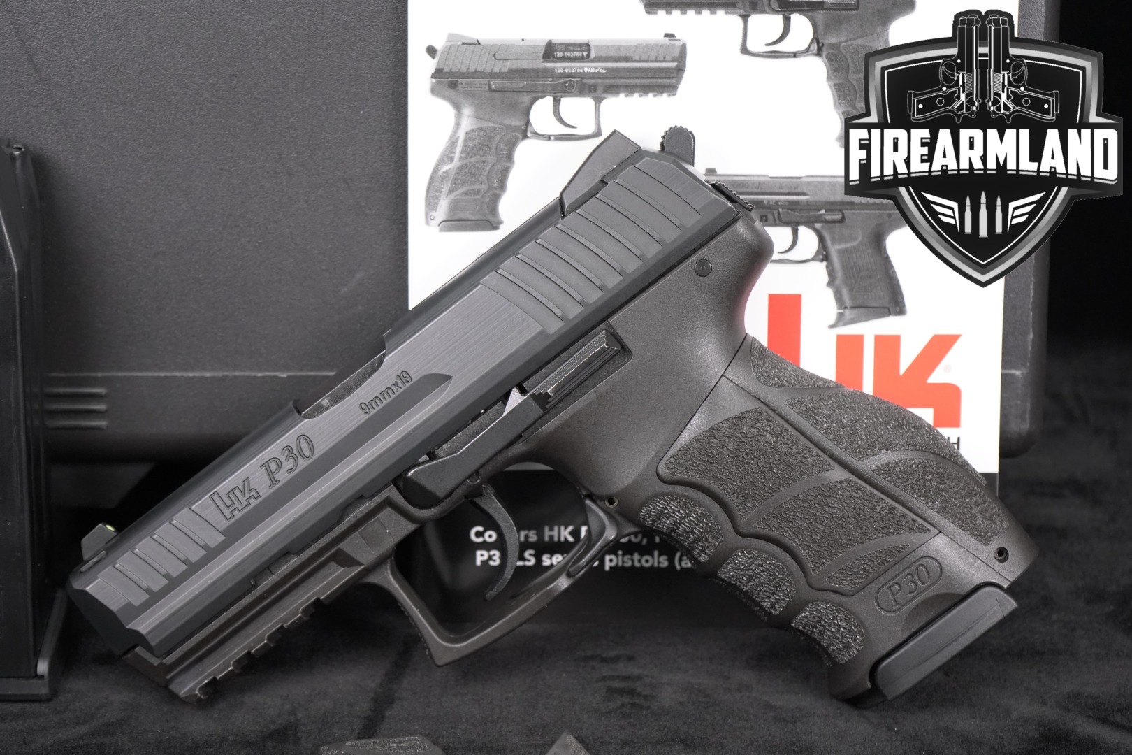 Heckler & Koch H&K HK P30 V3 DA/SA 9mm 3.85" Duty +2 MAGS & ORIG CASE ...