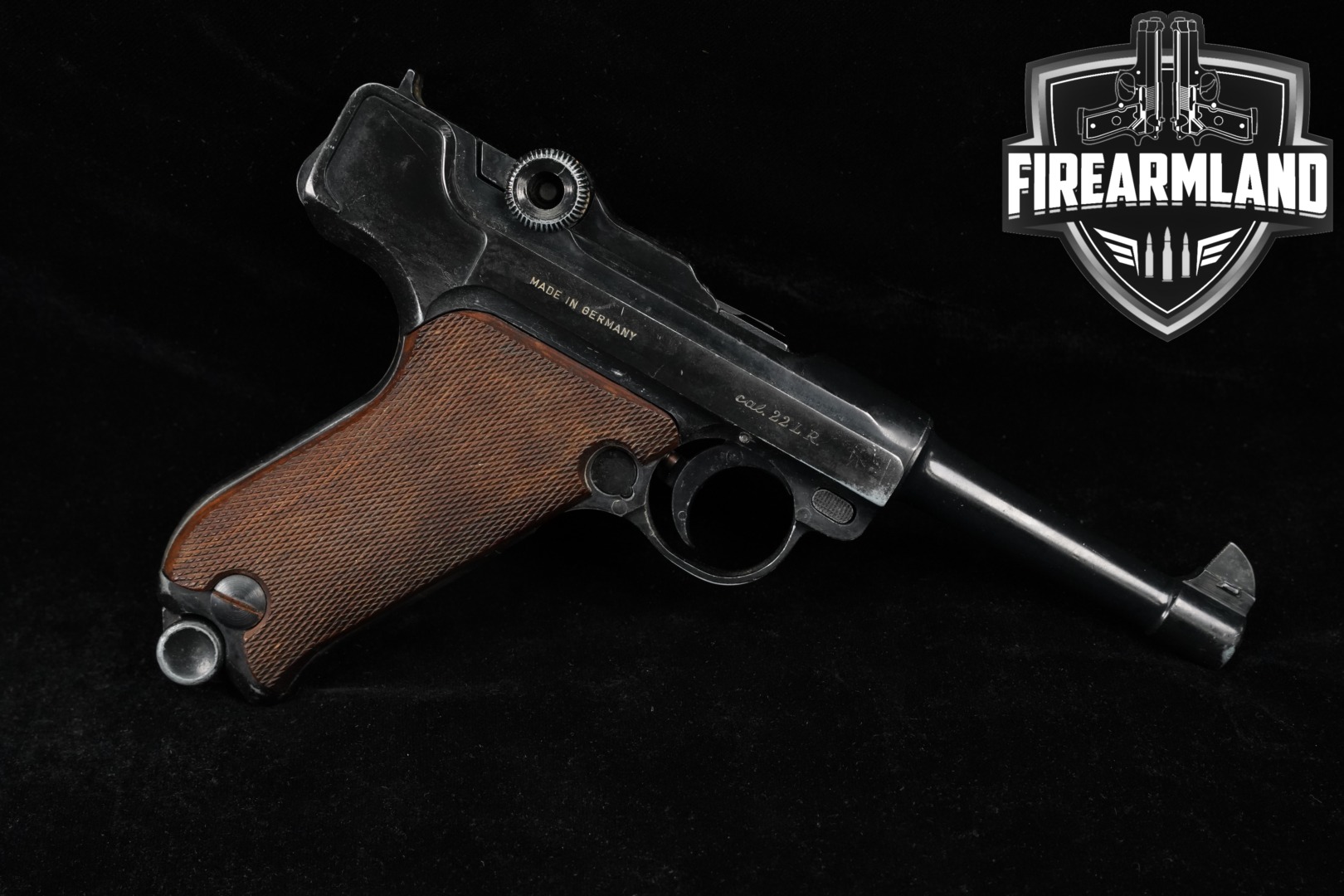 RIMFIRE LUGER! 1968 Erma Werke EP22 22LR 4.5" EP-22 - Semi Auto Pistols ...