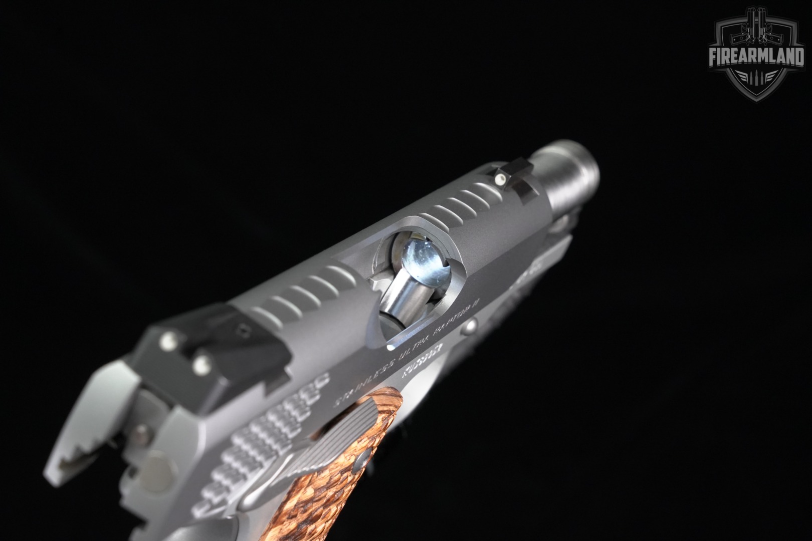 MICRO-COMPACT Kimber Stainless Ultra Raptor II Custom Shop 1911 3" +4 ...