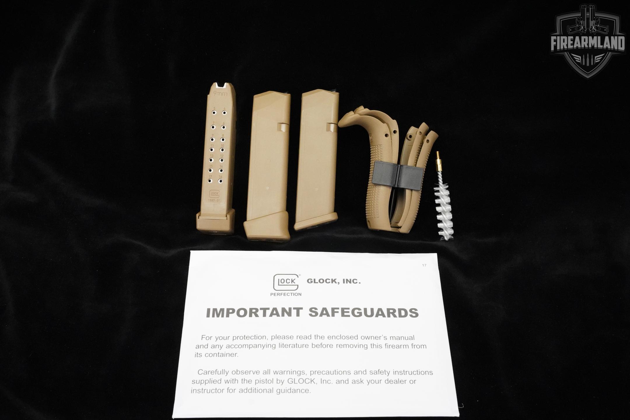 Glock 19X Crossover 9mm 4.02" Coyote nPVD Glock-G19X G19 Gen-5 +ORIG ...