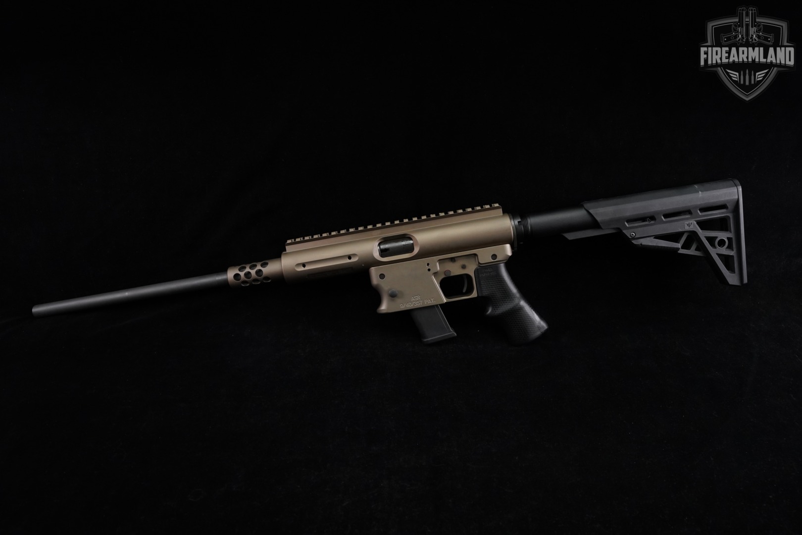 TAKEDOWN TNW Inc. Aero Survival Rifle ASR 40 S&W 16.5" FDE & Black ...