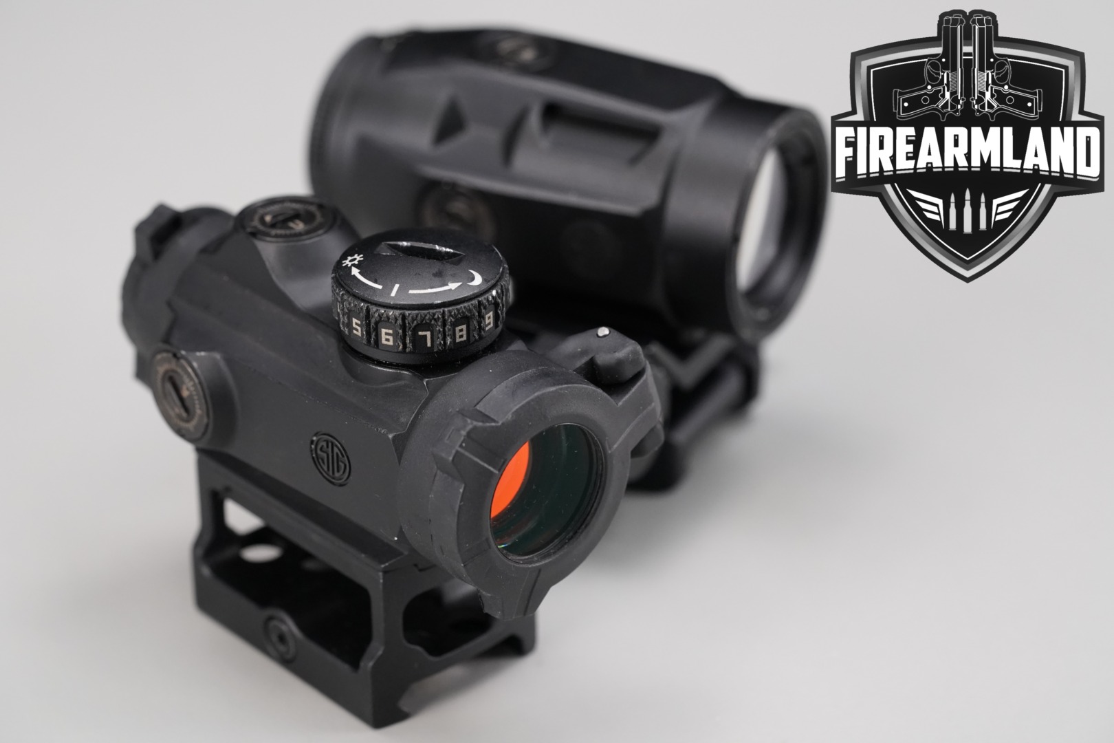 Sig Sauer Romeo-MSR 2 MOA Red Dot & Juliet3-Micro 3x Magnifier Combo ...