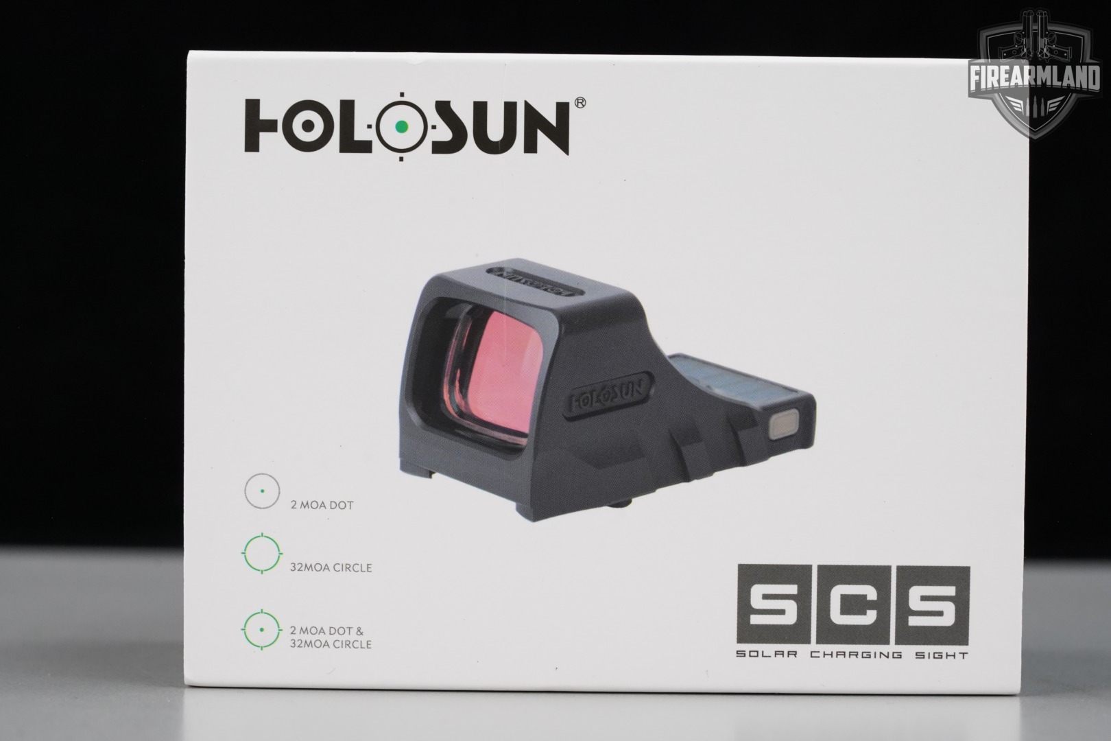 Holosun SCS PDP-GR 2 MOA Green Dot & 32 MOA Circle +ORIG BOX - Red Dots ...