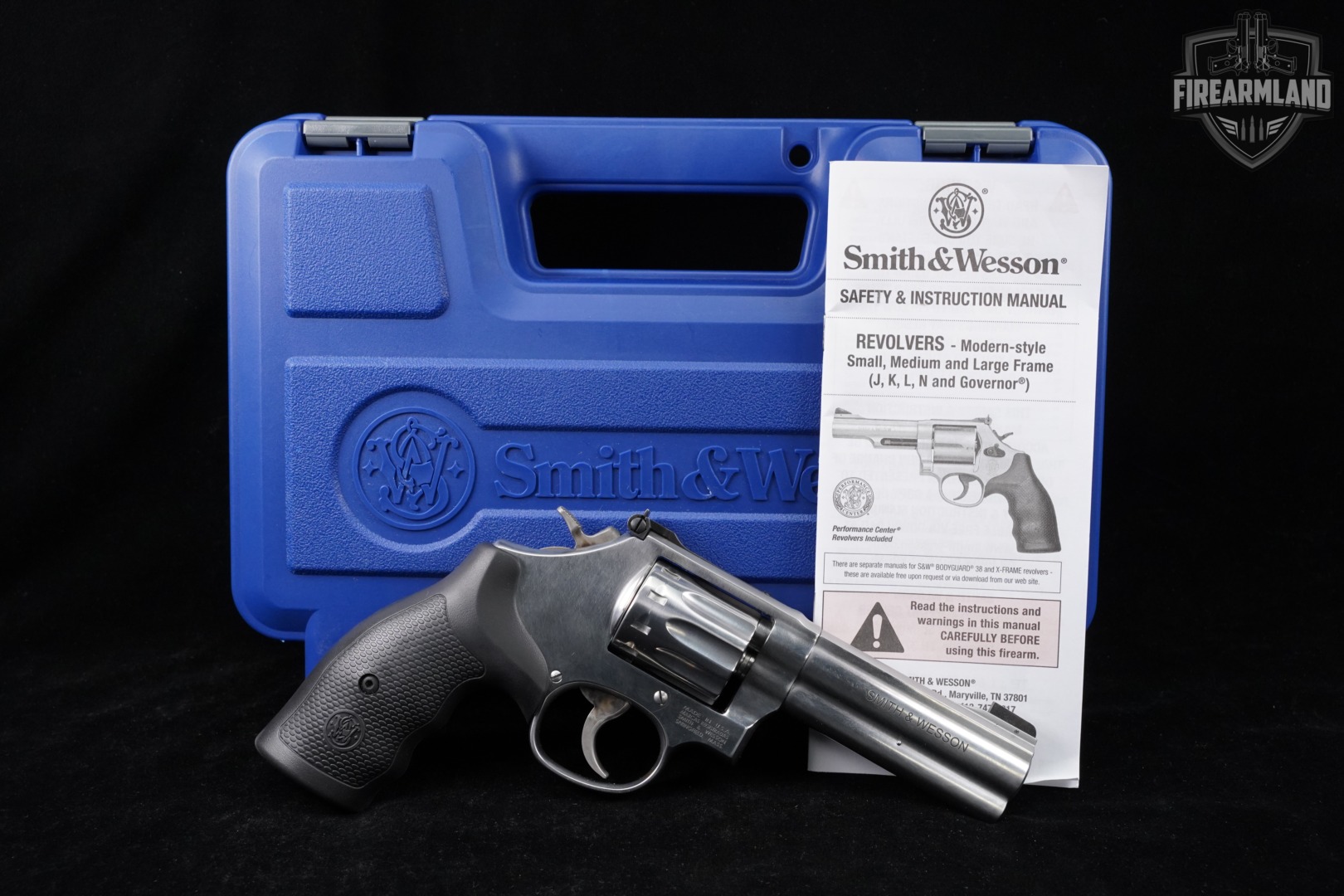 Smith & Wesson S&W Model 617-6 K-Frame 22LR 4" 10-SHOT M617 +ORIG CASE ...