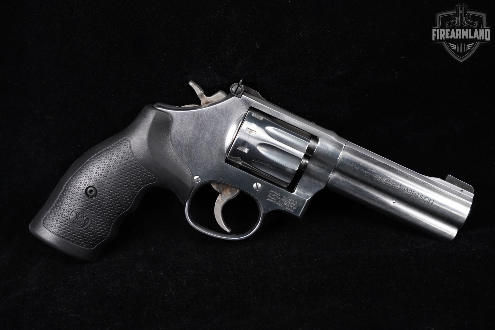 Smith & Wesson S&W Model 617-6 K-Frame 22LR 4" 10-SHOT M617 +ORIG CASE ...
