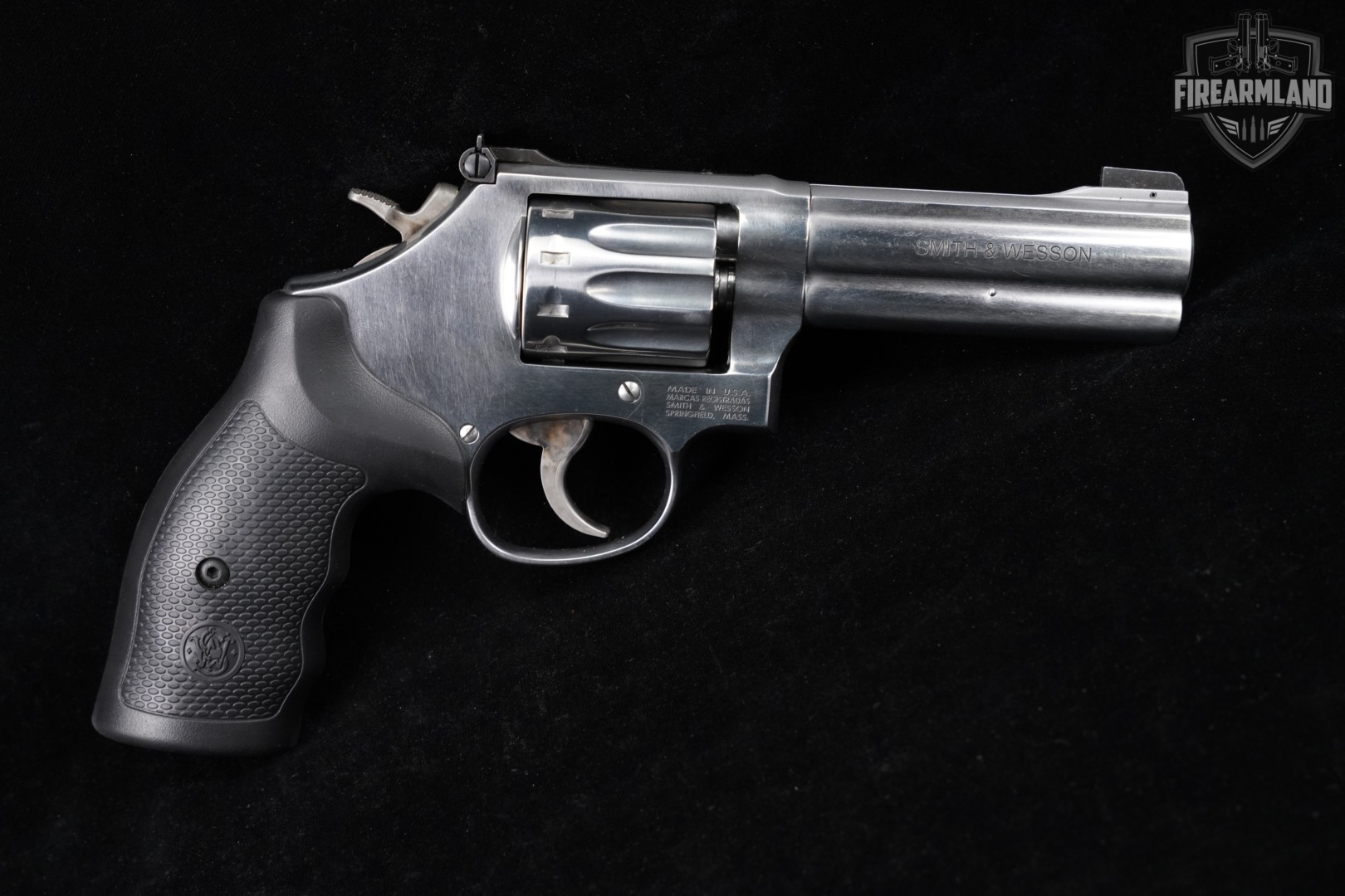 Smith & Wesson S&W Model 617-6 K-Frame 22LR 4" 10-SHOT M617 +ORIG CASE ...