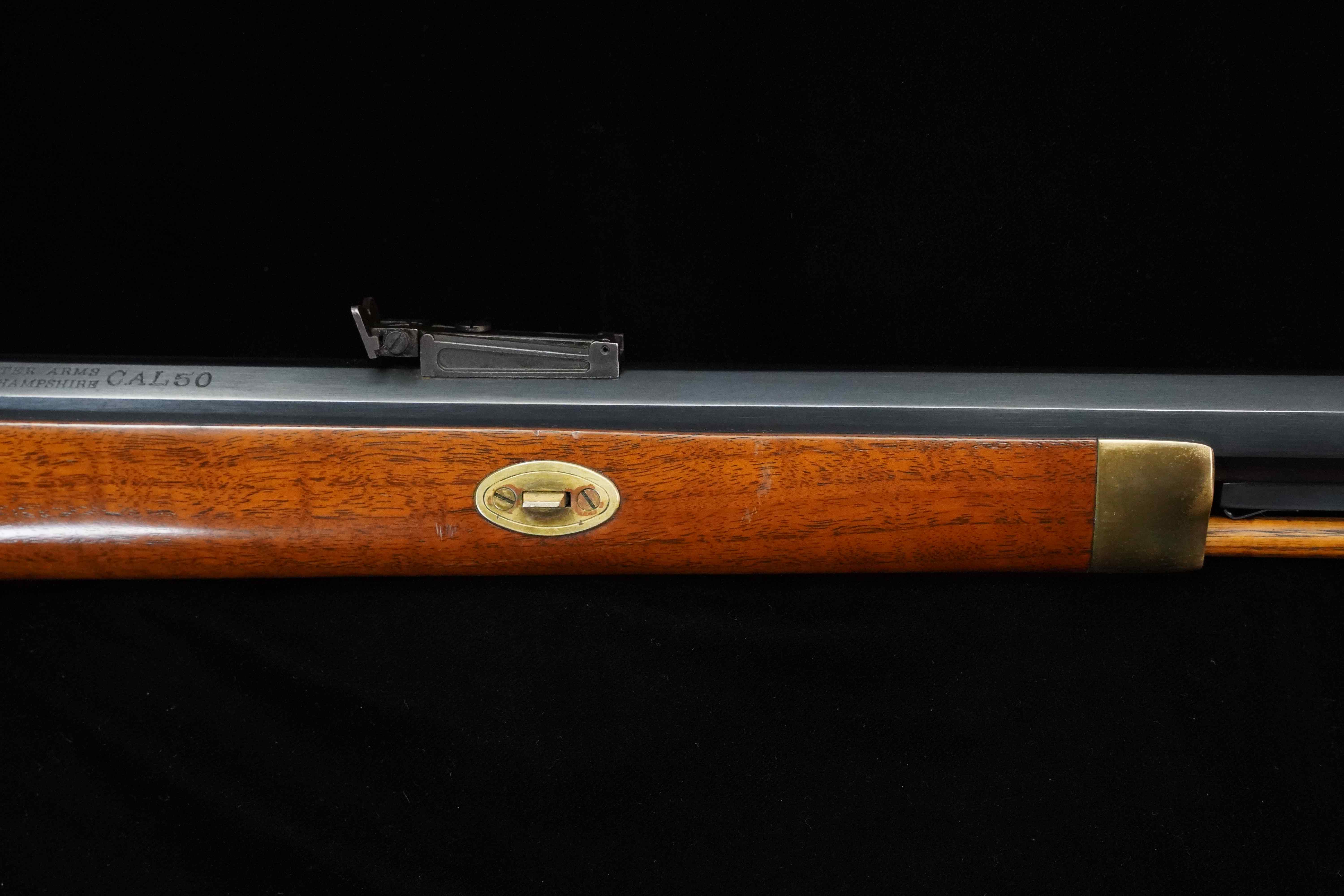 Thompson Center (TC-T/C) Hawken Flintlock 50 BPM 28" Blued Hawken ...