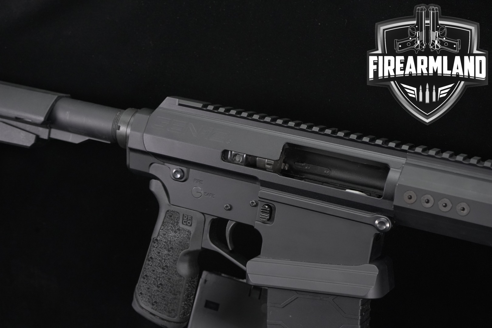 Genesis Arms LLC GEN-12 AR-10 AR10 GEN12 Short-Recoil SB TAC BRACE +2 ...