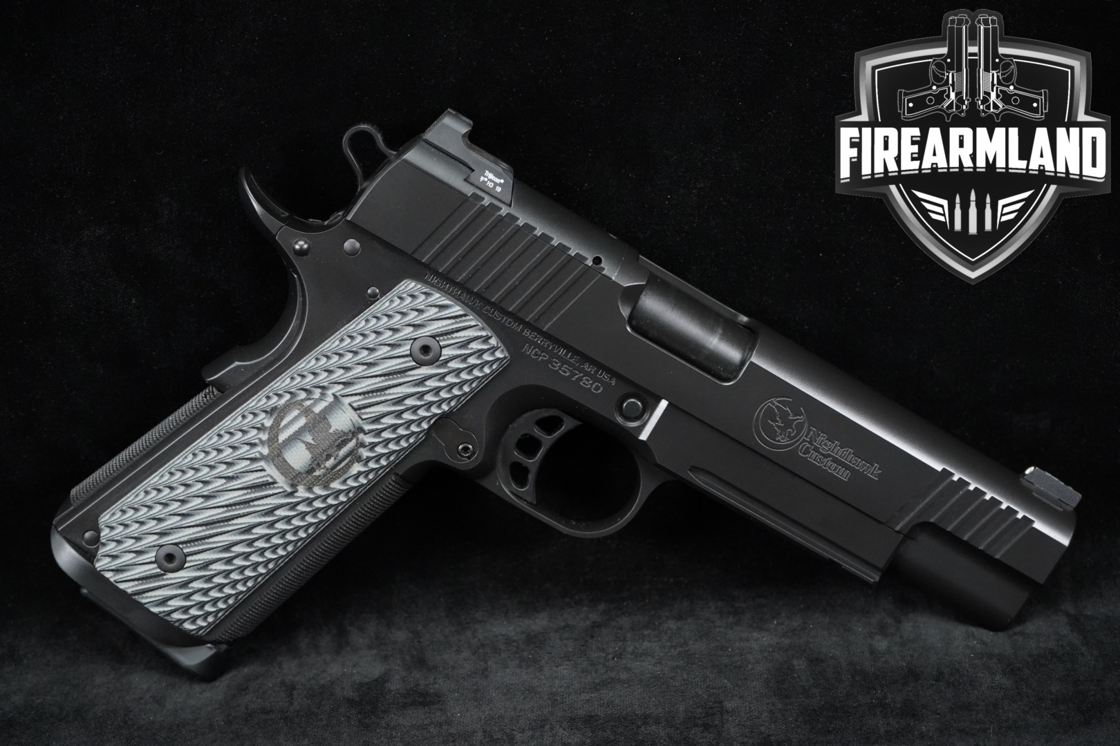 Nighthawk Custom Shadow Hawk Government 45 ACP 1911 5 ORIG CASE - Semi ...