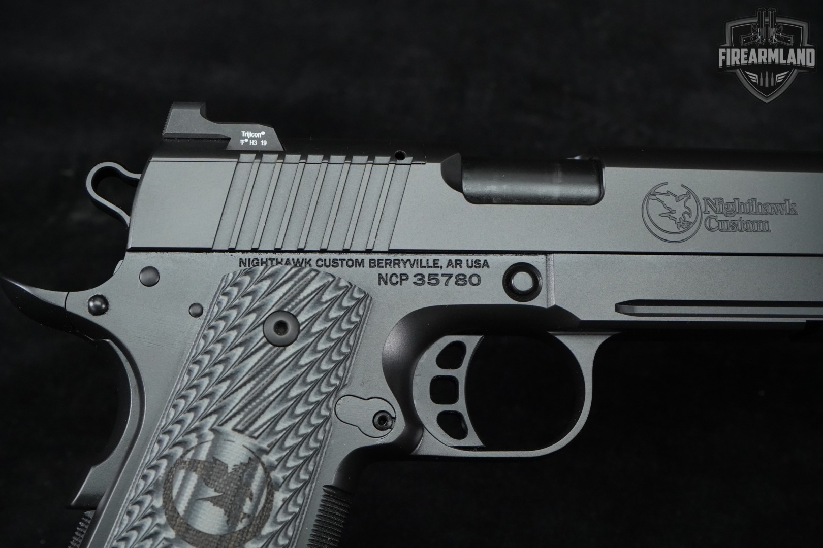 Nighthawk Custom Shadow Hawk Government 45 ACP 1911 5 ORIG CASE - Semi ...