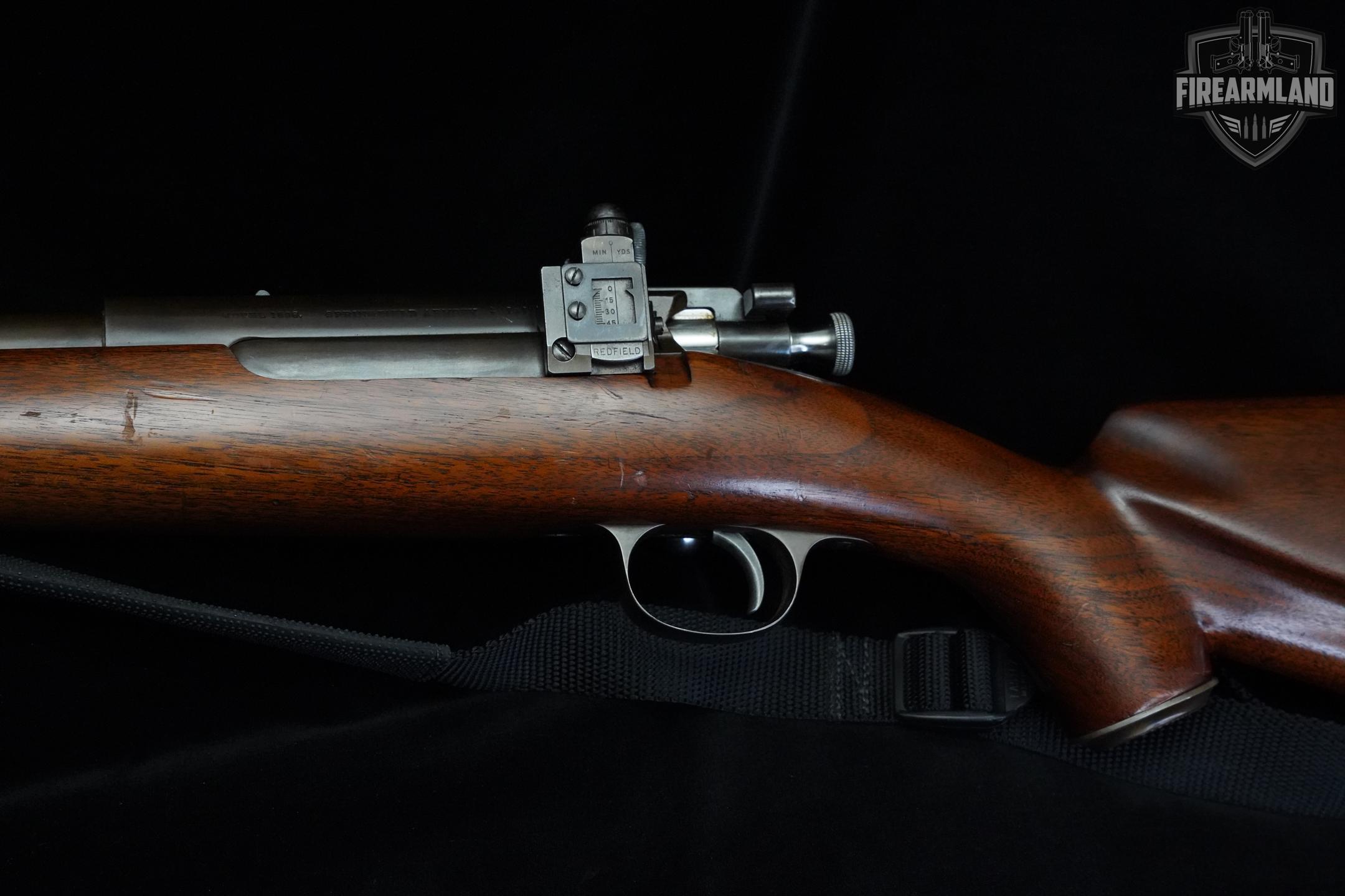 CUSTOM Springfield Model 1896 Krag-Jorgensen 30-40 Krag 20" 1896 - Bolt ...
