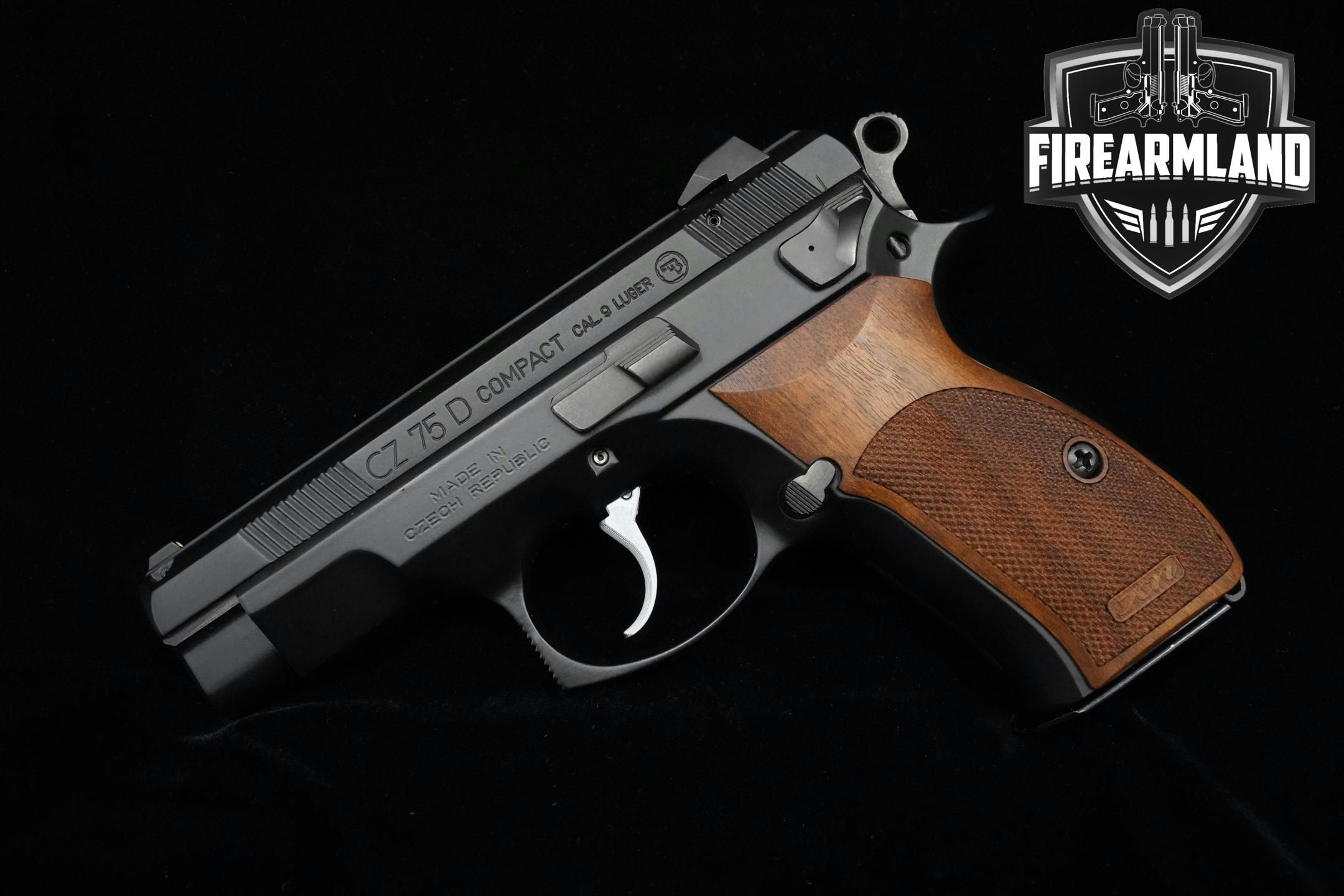 2007 CZ CZ-75 D PCR Compact 9mm Nill Grips 3.75" CZ75D CZ75-D +ORIG CASE - Semi Auto Pistols at ...