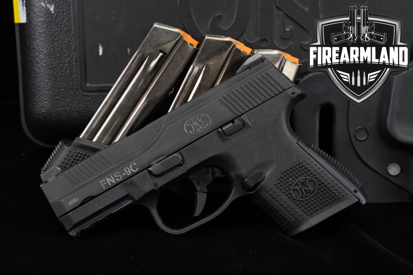 FN FNS-9C 9mm FNS-9C FNS9C FN-FNS-9C FNS9C +3 MAGS, ORIG CASE & HOLSTER ...